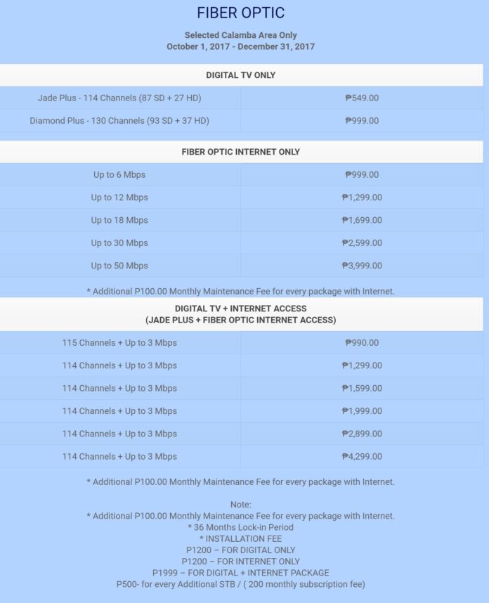 Royal Cable Offers Fiber Optic Internet at Php999 - Jam Online | Tech ...