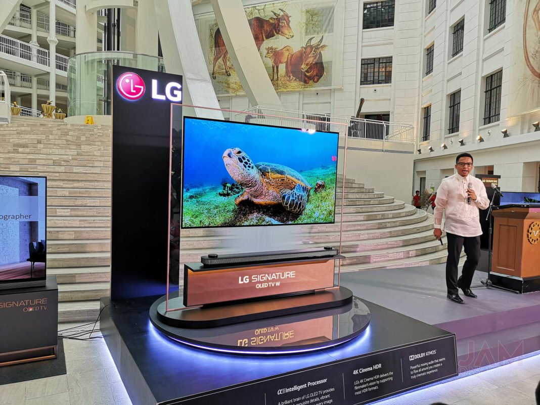 LG Launches the OLED W TV in the Philippines - Jam Online | Tech News ...