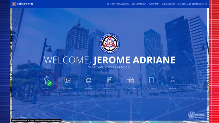 How to view or access your LTO e-driver's license - Jam Online | Tech ...