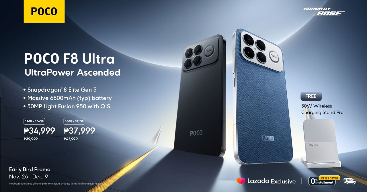 POCO F8 Series Now Official in the Philippines with Snapdragon 8 Elite ...